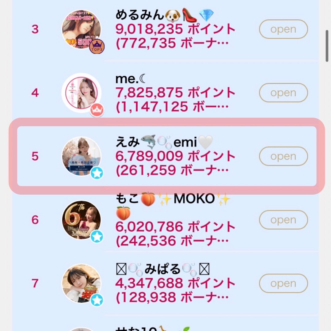 StockForce所属ライバー【えみ🦈🫧emi🤍】 17LIVE「17LIVE PRINCESS」にて5位入賞！ - StockForce